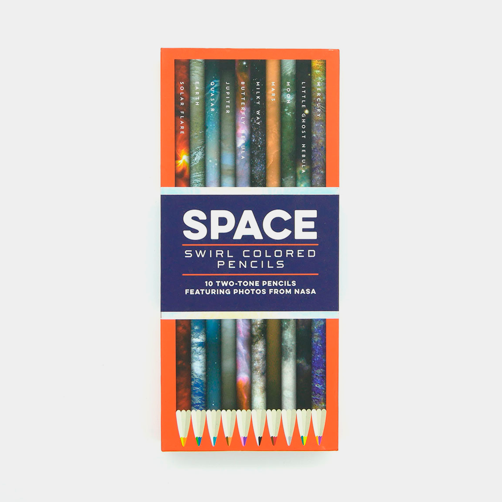 Space Swirl – STATIONARY – Colored Pencil Set – Kid Icarus